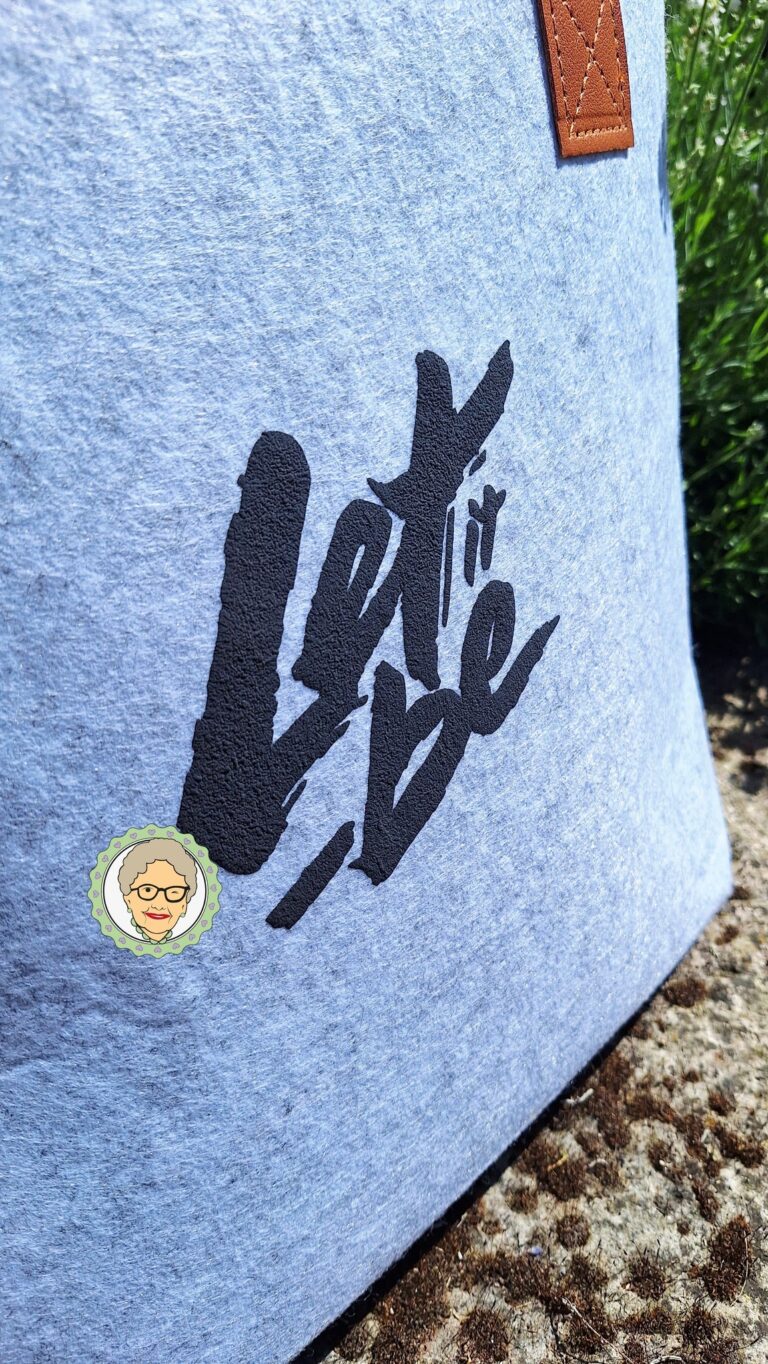 Plotterdatei Let it be – Oma Plott