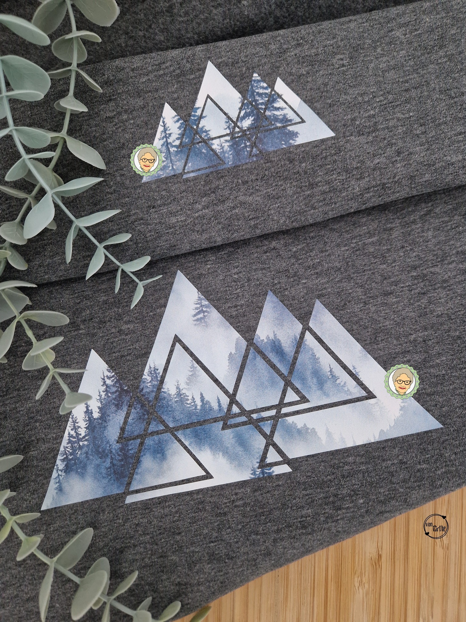 Flexfolie DIN A4 Foggy Forrest – POLI-FLEX® Designs by Oma Plott – Oma ...