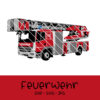 Plotterdatei Feuerwehrauto / Drehleiterfahrzeug – Oma Plott